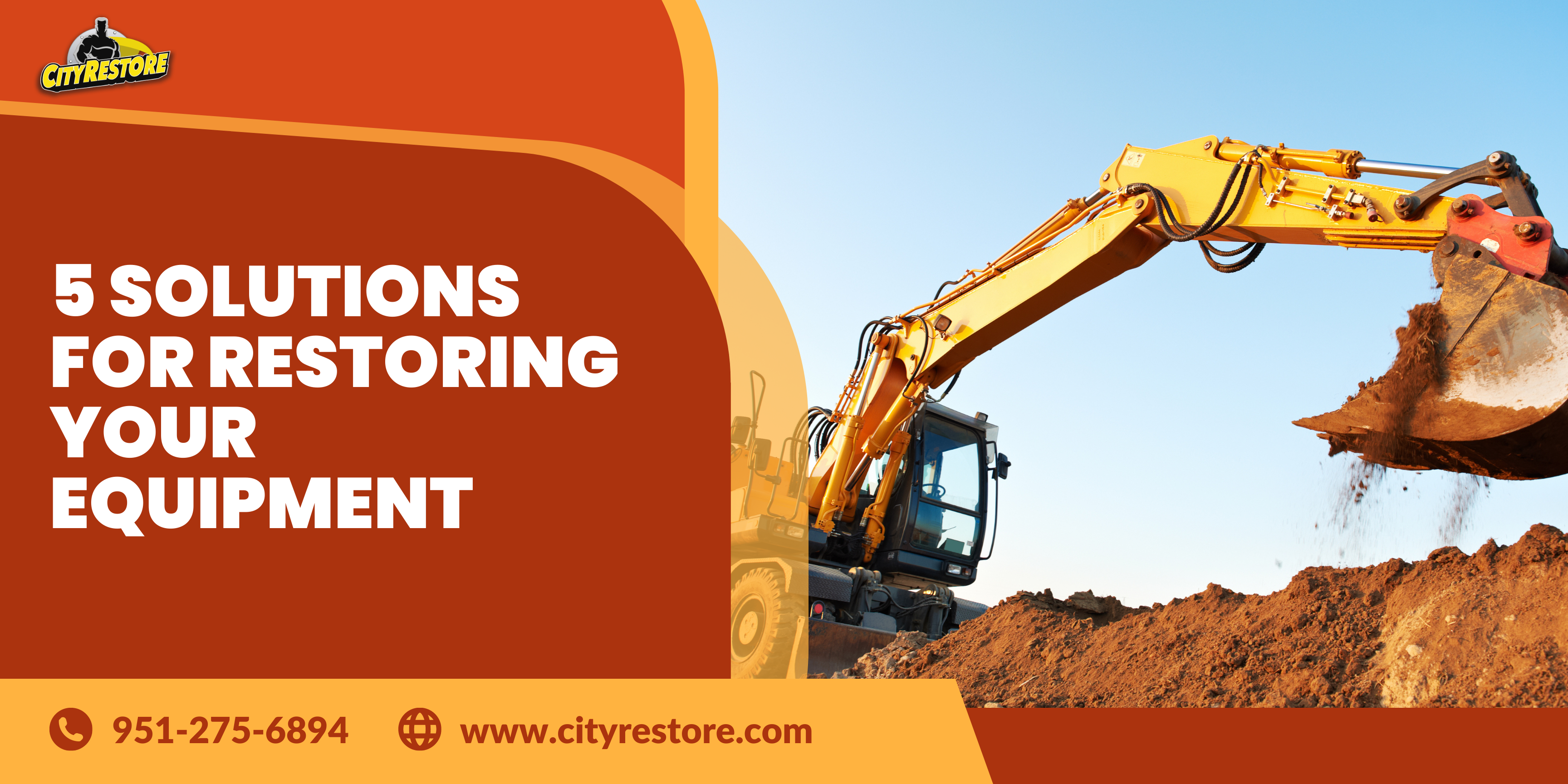5 Solutions For Restoring Your Equipment – CityRestore