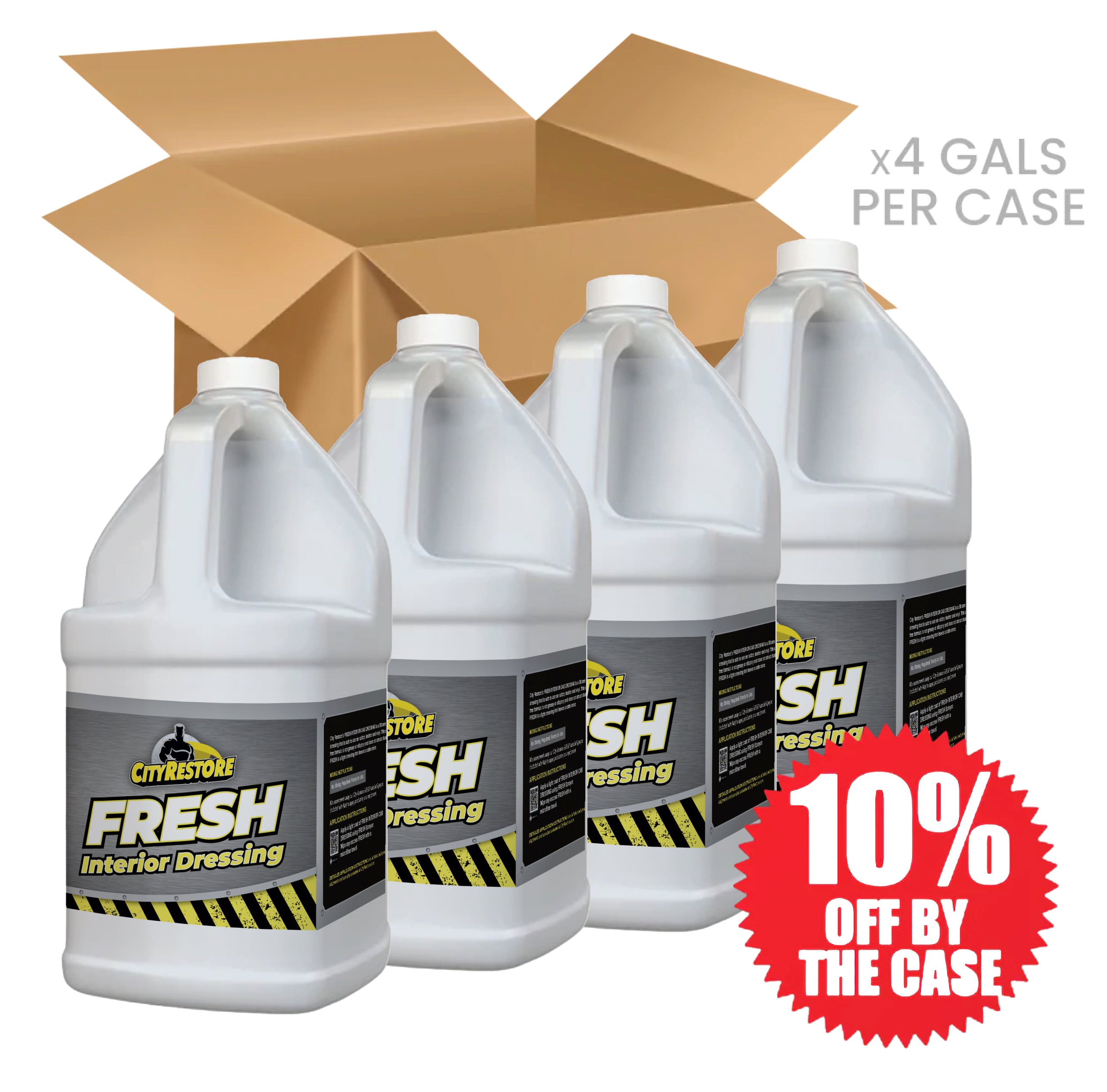 FRESH Interior Cab Dressing & Deodorizer – Clean, Satin Finish ...