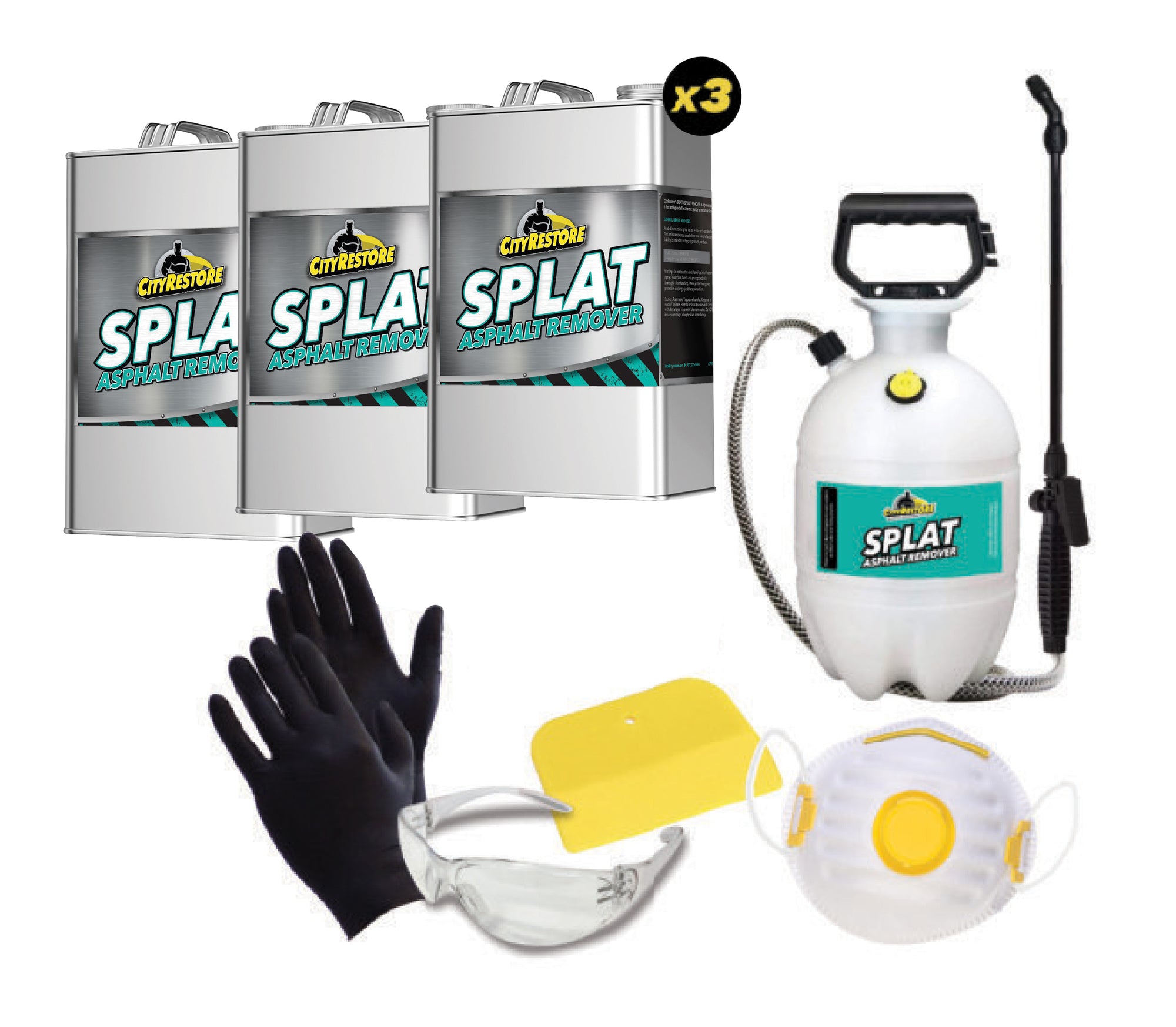 City Restore Asphalt Remover Kit – Fast, Safe Tar Removal